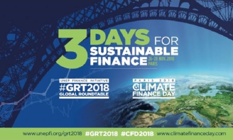 Global Round Table & Climate Finance Day 2018 - Green Finance
